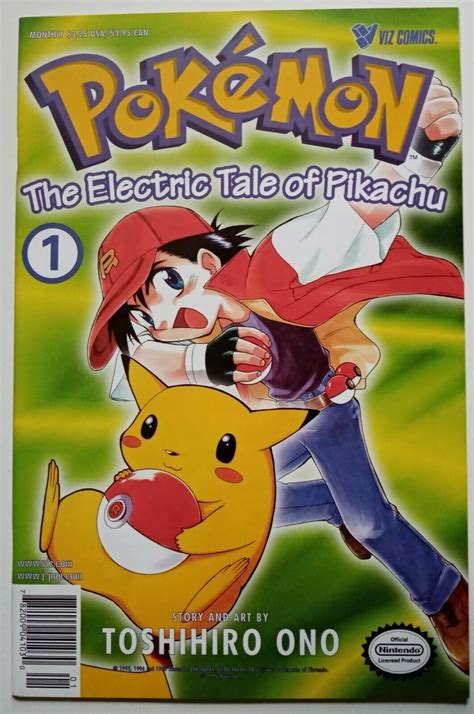 Mavin Pokemon 1 The Electric Tale Of Pikachu 1st Appearance Of Pikachu First Printing