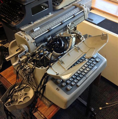The Typewriter Revolution Blog Changing The Carbon Ribbon On An IBM Model B Executive Typewriter