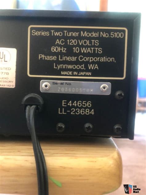 Phase Linear 5100 Phase Ii Tuner Photo 3912420 US Audio Mart