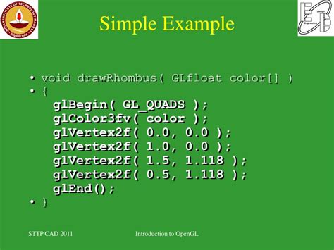 Ppt Introduction To Opengl Powerpoint Presentation Free Download Id 2266620