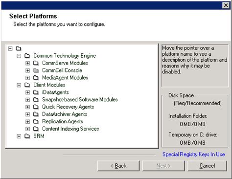 Install The Commcell Console Windows