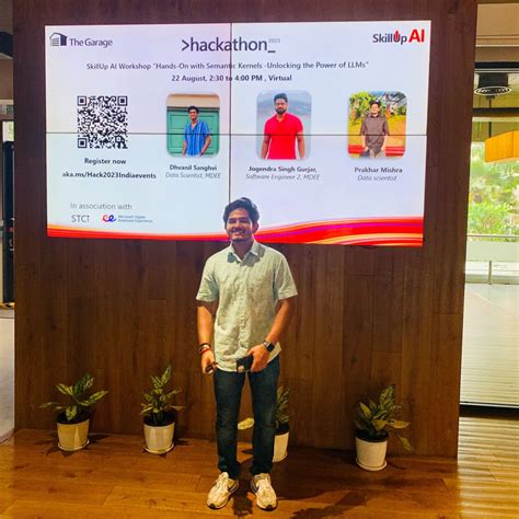 Prakhar Mishra On Linkedin Semantickernel Llms Open Azureopenai Microsoft Ai Copilot