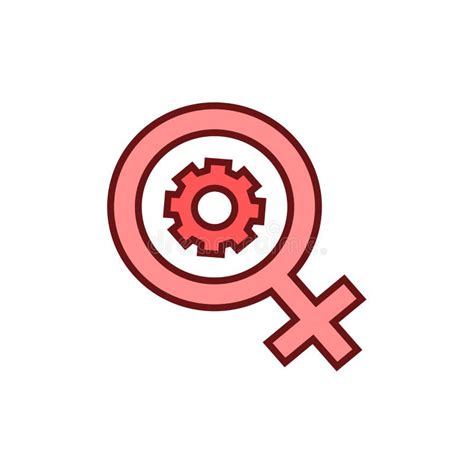 Venus镜像图标 性别标志插图 向量例证 插画 包括有 象素 女孩 染色体 线路 徽标 性别 238545811