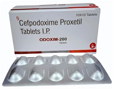 Cefpodoxime Proxetil Tablet Ip At Rs 430box Cefpodoxime Proxetil