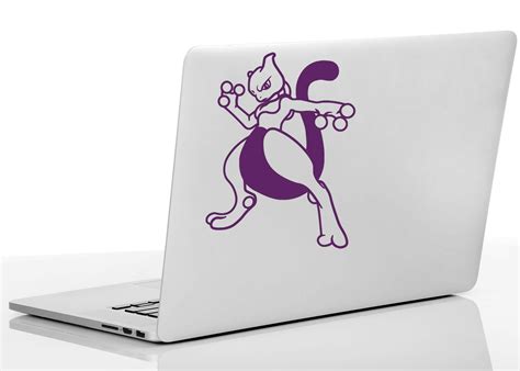 Mewtwo Vinyl Decal Sticker Etsy