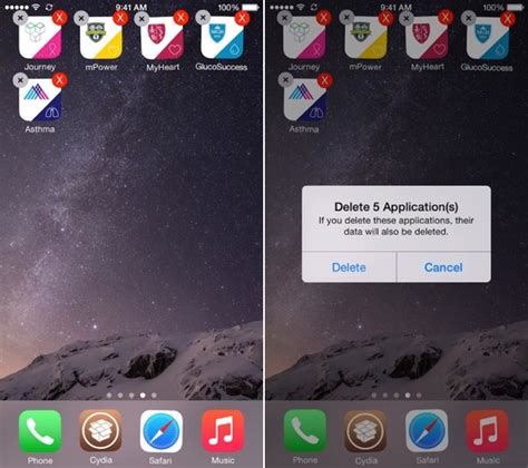 How To Delete Multiple Apps At Once In Ios 8 Redmond Pie