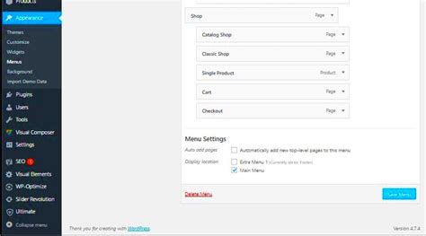 How To Edit Main Navigation In Wordpress Creative Salahu
