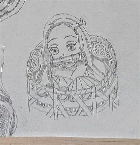 Nezuko Kamado Basket Drawing