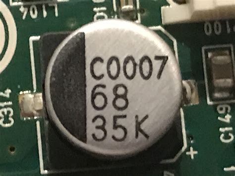 Identification Need Help Identifying Capacitor Values From Monitor PCB Electrical