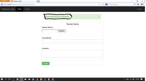Membuat Halaman Web Sederhana Membuat Perintah Creat Pada Php Myql Crud