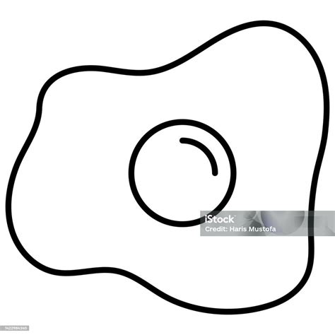 계란 라인 아트 아이콘 디자인 템플릿 벡터 일러스트 레이 션 끓는 물에 삶기에 대한 스톡 벡터 아트 및 기타 이미지 끓는 물에 삶기 농장 단백질 Istock