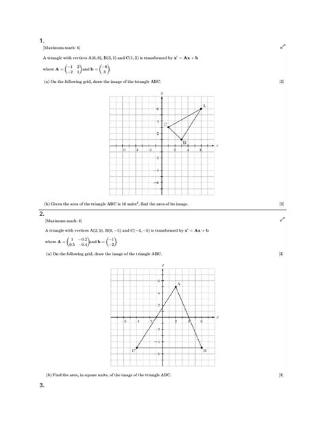 Ai Transformation1 Pdf Area Matrix Mathematics