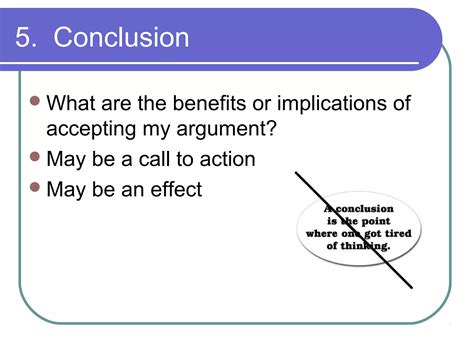 Argumentative Structure Ppt