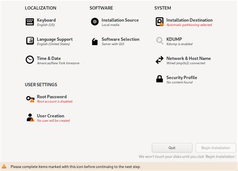 Installing Oracle Linux Manually