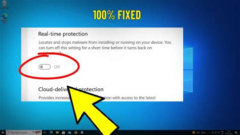 Fix Cant Turn On Real Time Protection Windows Defender On Windows 10 11 Real Time Wont Turn