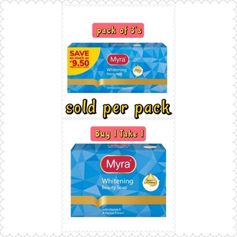 Myra E Soap Beauty Whitening Soap With Vitamin E Sold Per Pack Lazada Ph