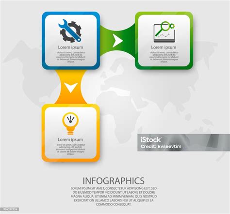 현대 벡터 일러스트 레이 션 3d 서식 파일 3 요소 사각형으로 인포 그래픽입니다 비즈니스 프레 젠 테이 션 웹 디자인 3 단계 옵션 부품 다이어그램에 대 한 설계