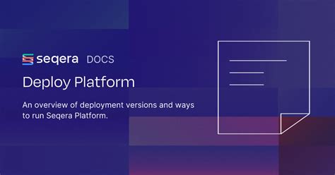 deploy platform seqera docs