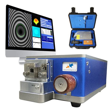 3d Interferometer Fiber Optic Connector Tester For Patch Cords