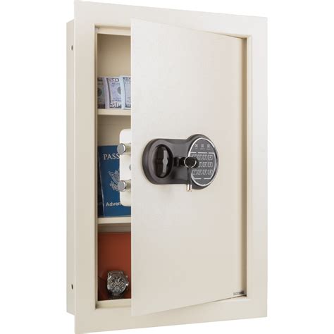 Paragon Safe Paragon Digital In Wall Safe With Shelves And Passcode For Personal Safe Of Cash Or