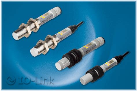 Smart M12 Capacitive Proximity Sensors With Io Link Communications