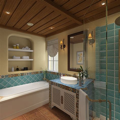 11 7 美式卫生间客厅卧室