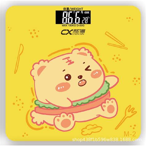 New Arrival Cute And Funny Cute Cartoon Weighing Scale Body Scale