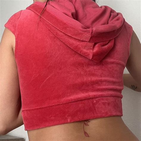 Juicy Couture Dupe Velour Top Depop