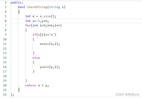力扣每日一题——2124检查是否所有a都在b之前给定一个有n个字母有a和b组成a在b前返回trueb在a前返回false Csdn博客
