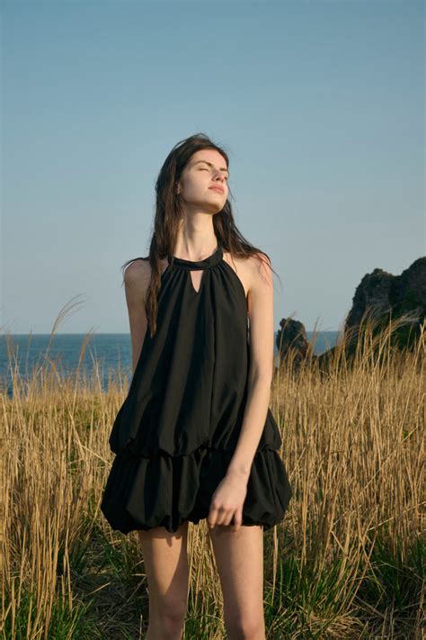 Halter Neck Mini Dress Ancosti