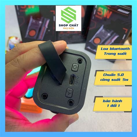 Mua Loa bluetooth A trong suốt loa bluetooth có led âm thanh siêu