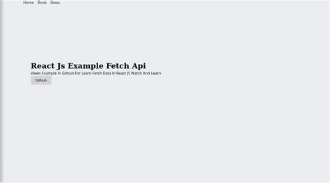 GitHub Rakarmp ReactJs Example For Example