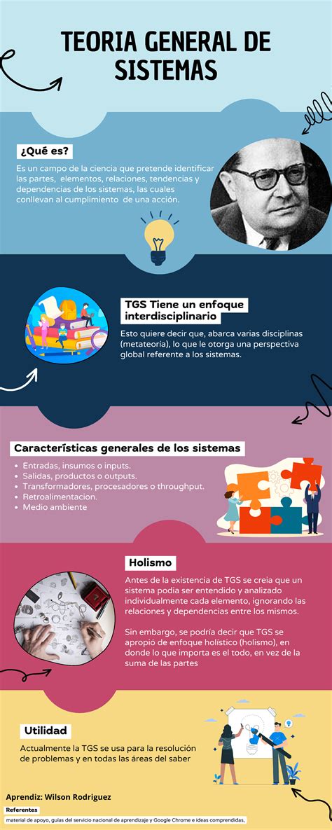 Infografia Tgs Resumen De Teor A General De Sistemas Teoria General