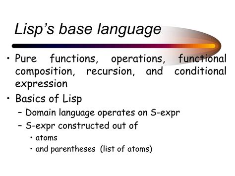 Ppt Lisp Powerpoint Presentation Free Download Id 1191205