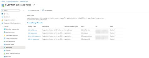 Self Service Enrollment Scepman