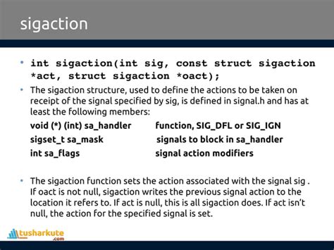 Signal Handling In Linux