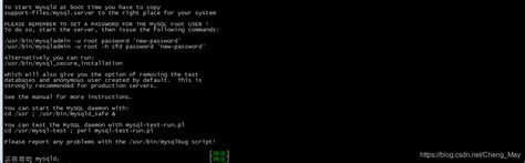 mysql daemon failed to start 正在启动 mysqld：[失败] 看看反馈 博客园