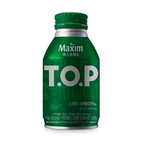 Maxim Top Sweet Americano 275ml Dongsuh Acemartmall Paris