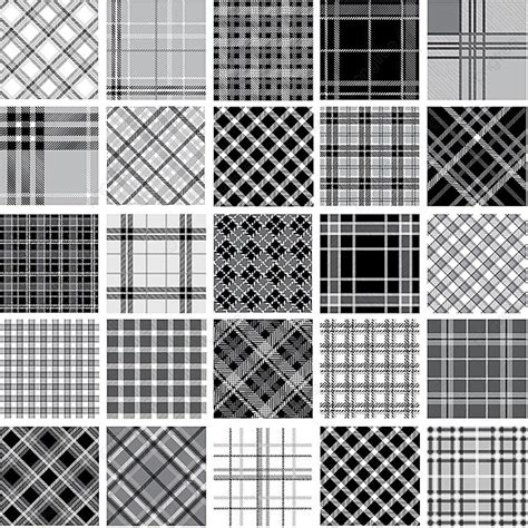 큰 검정 흰색 격자 무늬 패턴 세트 영어 재료 배경 일러스트 및 사진 무료 다운로드 Pngtree