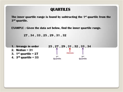 Ppt Quartiles Powerpoint Presentation Free Download Id4854840