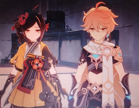 Something Tells Me That Aether And Chiori Might Have Some Degree Of Compatibility R Aether Mains