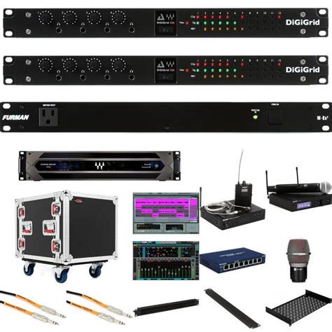 Digigrid Soundgrid Extreme X10 Portable Foh System Sweetwater