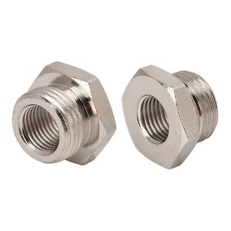 Car Oxygen Sensor Extender Adapter M18x1 5 Thread Pitch 50mm 2 0in Long Iron Universal