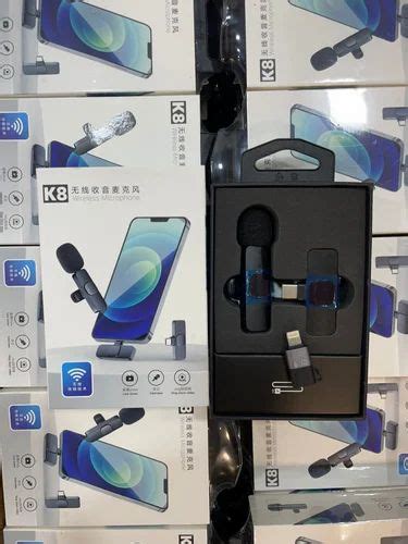 Black Modern K8 Wireless Microphone at Rs 140 in New Delhi | ID ...