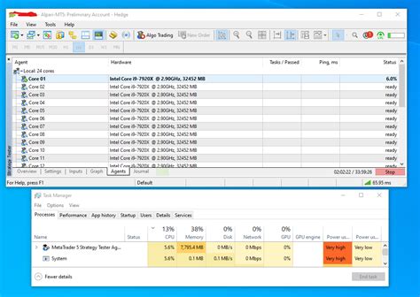 Anyway To Make Strategy Tester Use Multi Local Cores In Single Process