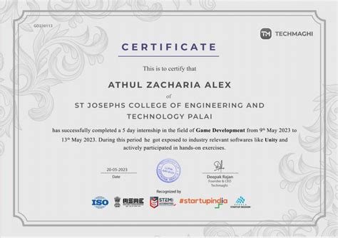 Gamedevelopment Unity Csharp Internship Interactivedesign Techmaghi Athul Zacharia Alex