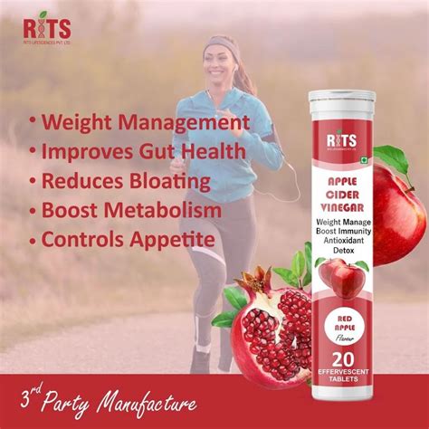 Appel Cider Vinegar Effervescent Lychee Flavor Rits Lifesciences Private Limited At ₹ 60