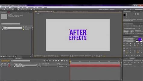 Como Colocar Texturas Em Textos No After Effects De Uma Maneira Simples