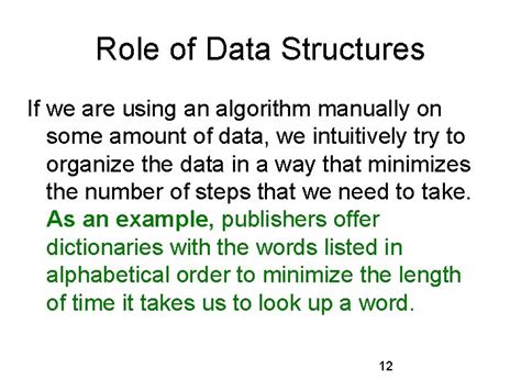 Algorithm Efficiency Big O Notation ADTs And Role