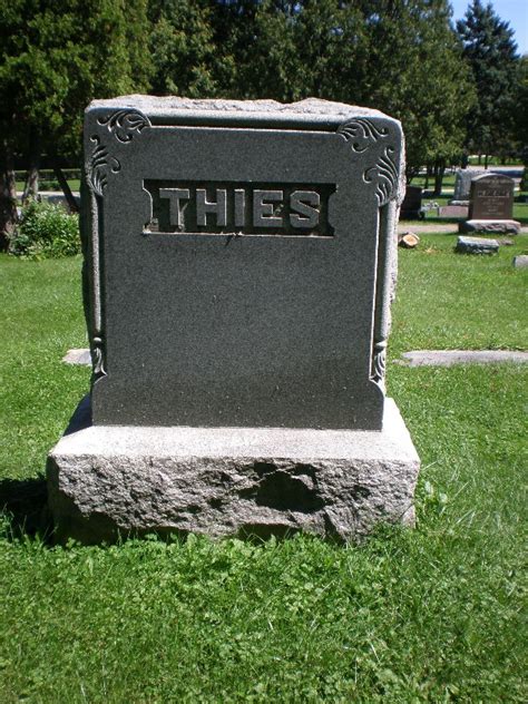 William L Thies 1836 1914 Find A Grave Memorial